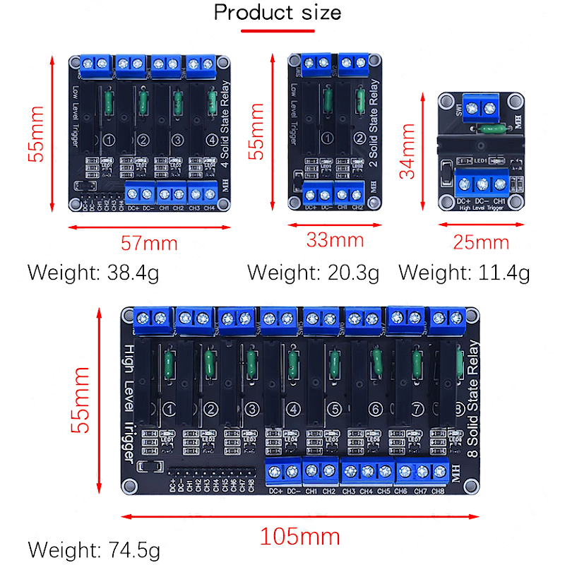 SOLID STATE RELAY MODULE 5V